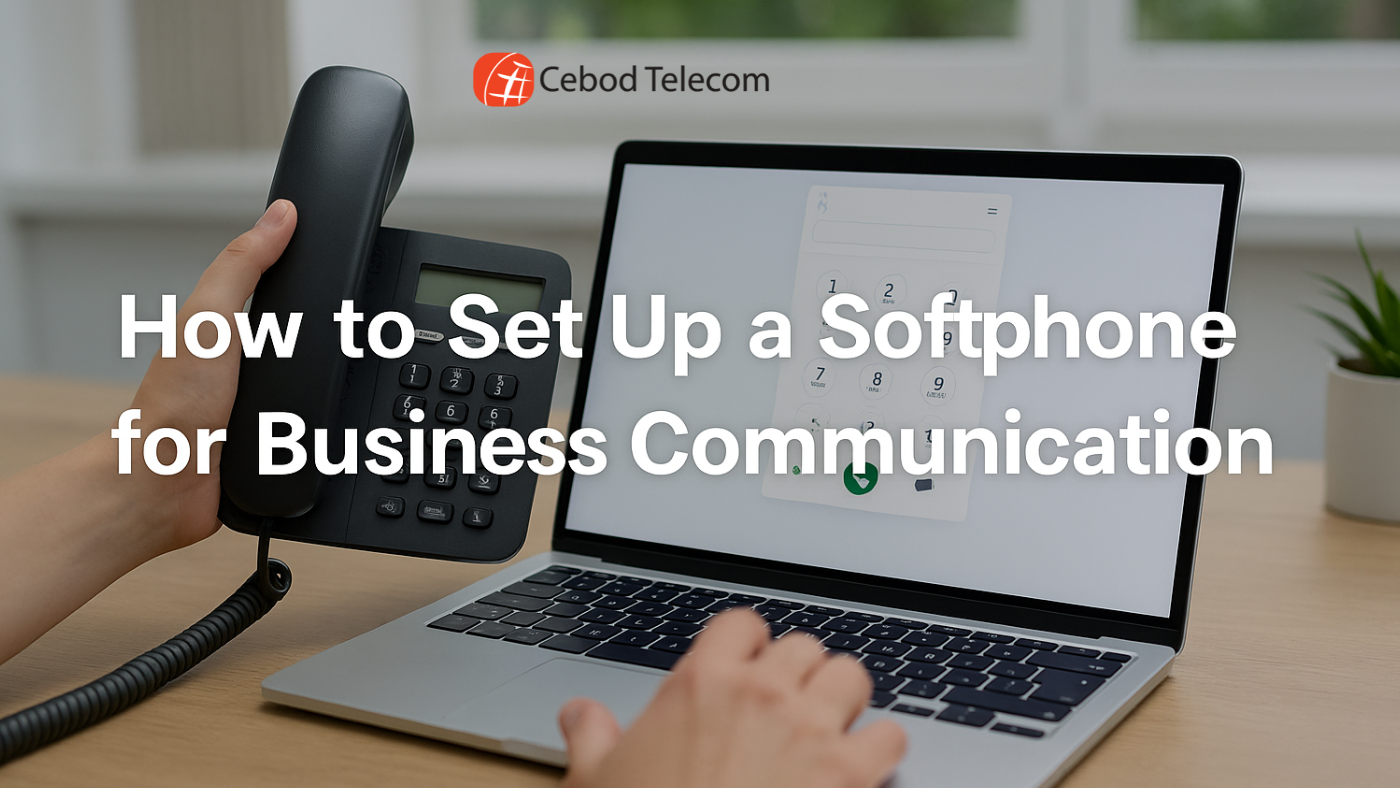 How to Set Up a Softphone for Business : Cebod Telecom